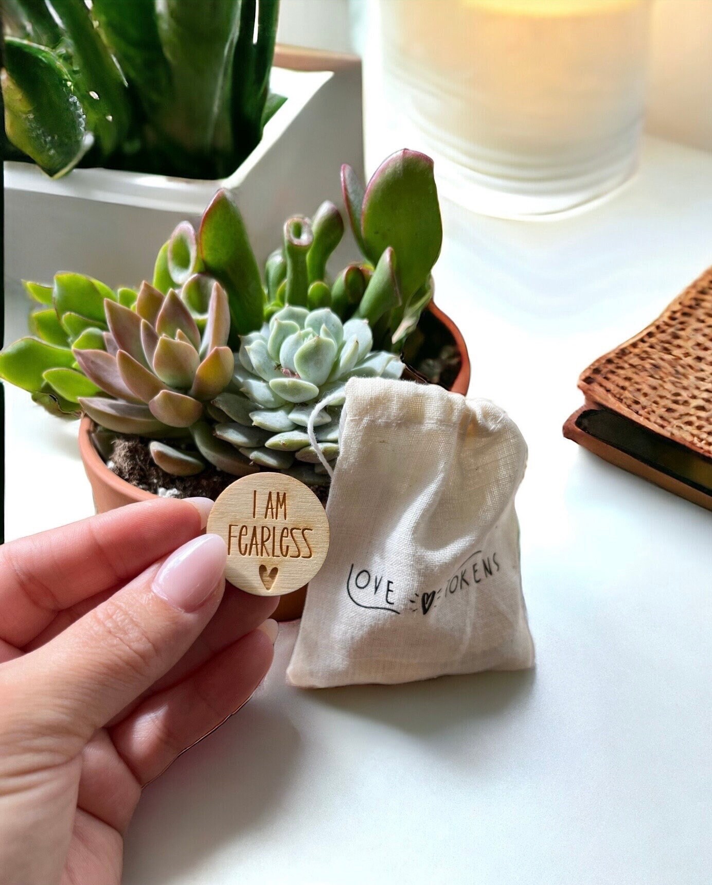 Self Love Affirmation Tokens, Affirmation Tokens, Love Tokens, Pocket ...