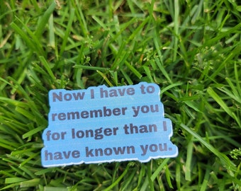 Remember Sticker | Etsy