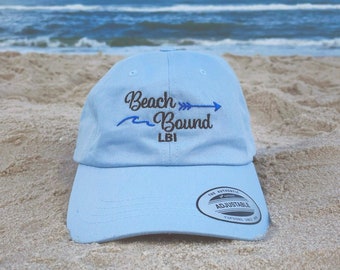 Long Beach Island Hat, LBI Baseball Hat, LBI Surf Hat, Long Beach ...