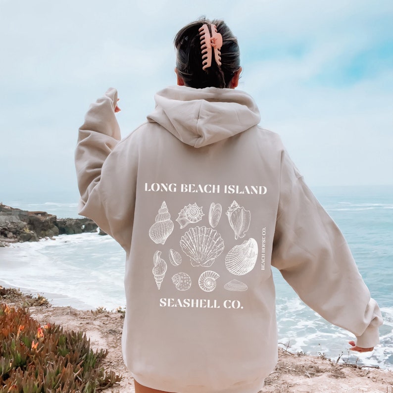 Long Beach Island Hoodie, LBI Hoodie, Trendy Long Beach Island Hoodie ...
