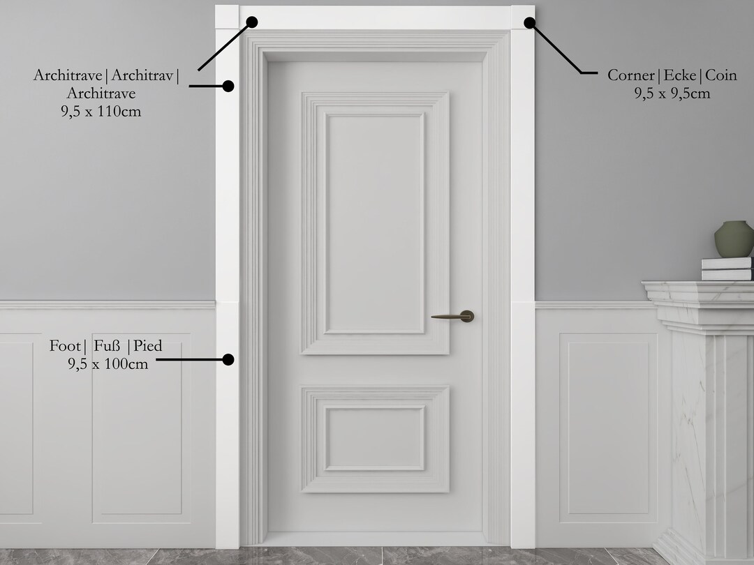 Interior Door Surround, Door Portals, Decorative Architraves, Pediments ...