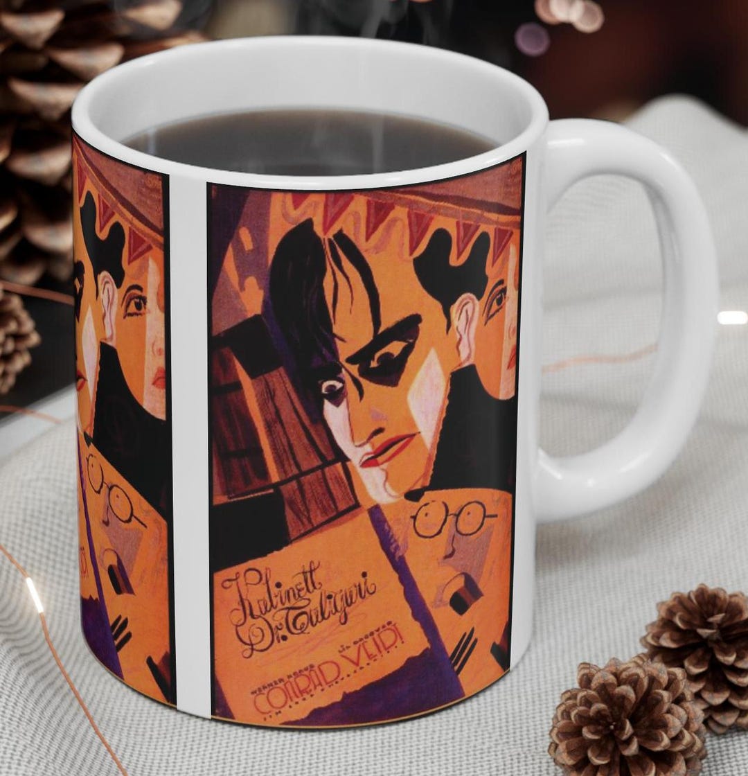 Vintage European Movie Poster Mug: Tea Coffee Cup, Kitchen Decor - Etsy
