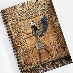 Egyptian Papyrus Notebook, Ancient Egypt Study Teacher Gift, Ruled Line ...