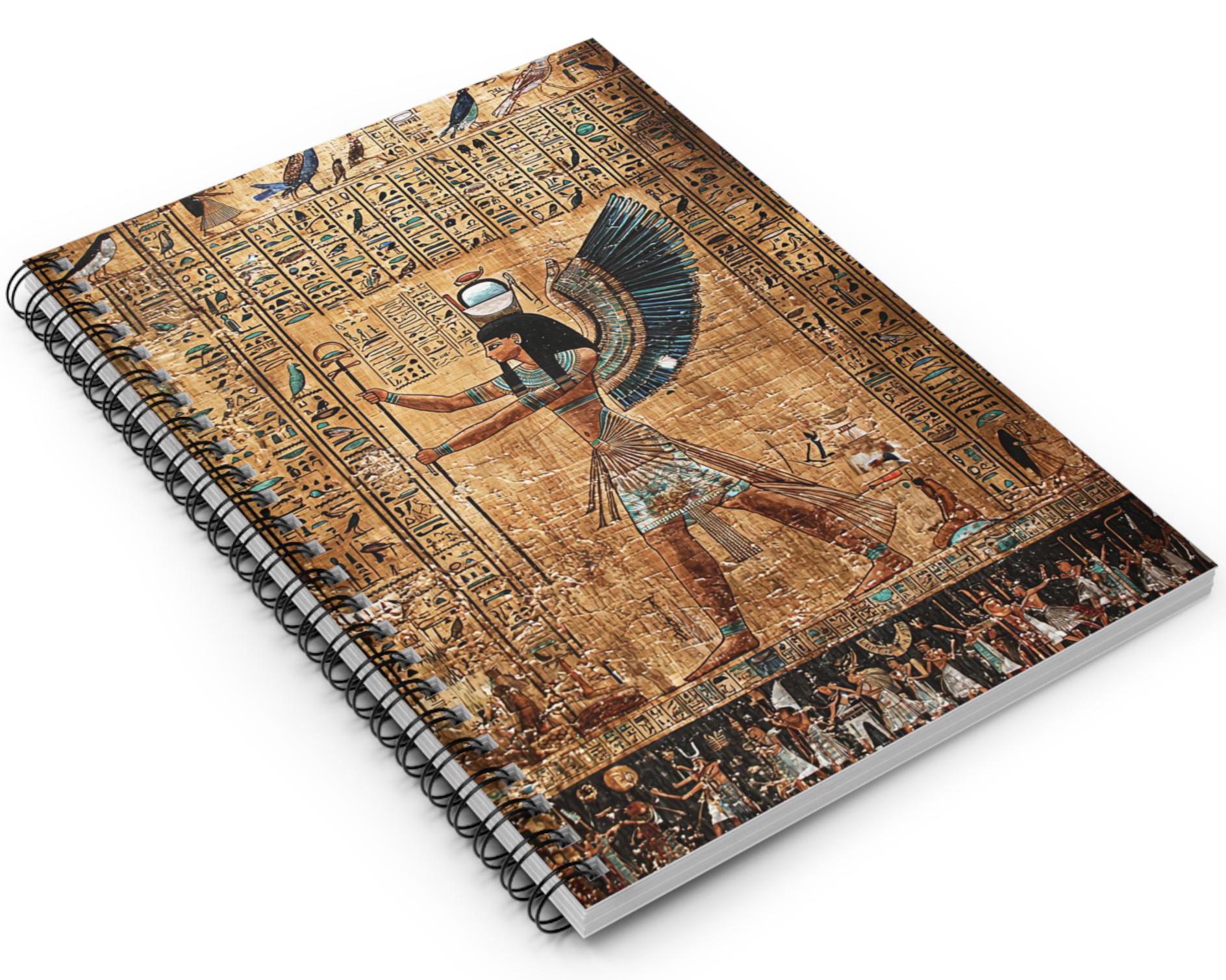 Egyptian Papyrus Notebook, Ancient Egypt Study Teacher Gift, Ruled Line ...