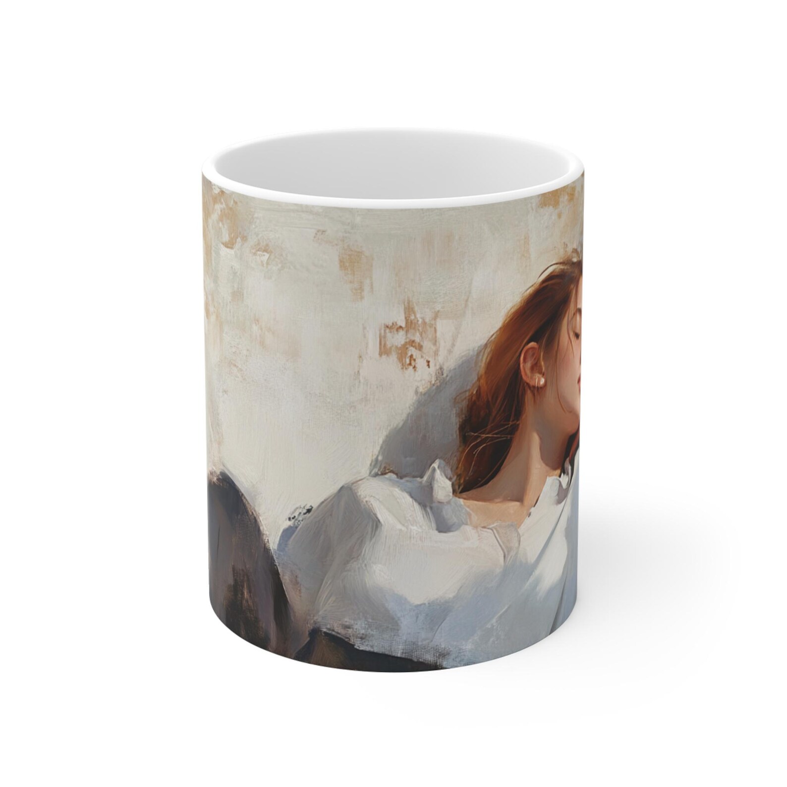 Woman Contemplating Mary Cassatt Mug, Teacher Appreciation Cup, Tea ...