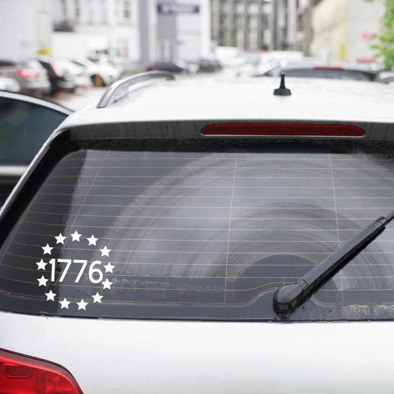 1776-star Car Decal. Multiple Sizes Available - Etsy
