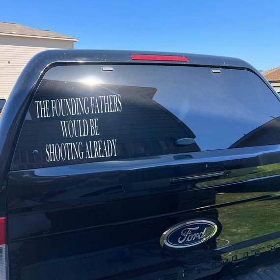 Founding Fathers Conservative Car Decal Multiple Sizes - Etsy