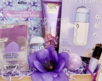 Purple Birthday Gift Basket - Etsy