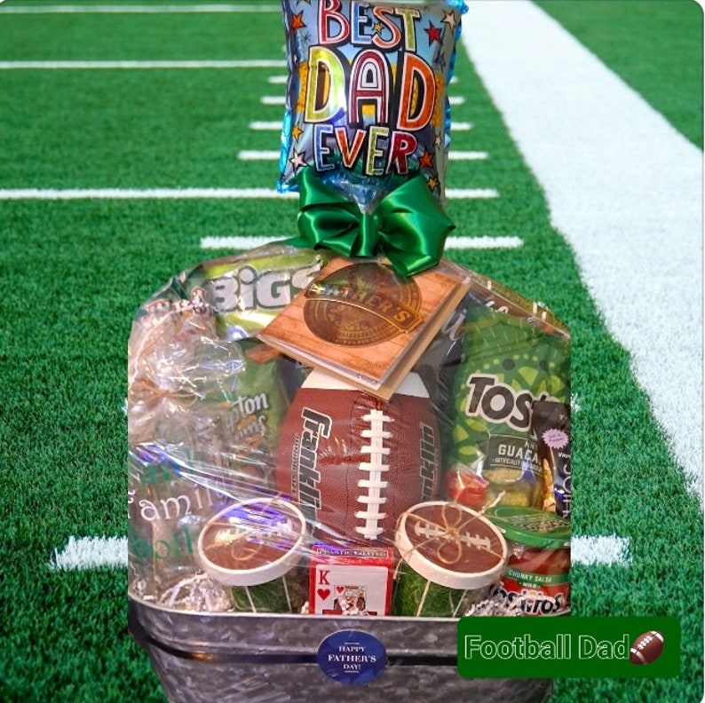Faith,family and Football Sports Dad Gift Basket. Perfect for That ...