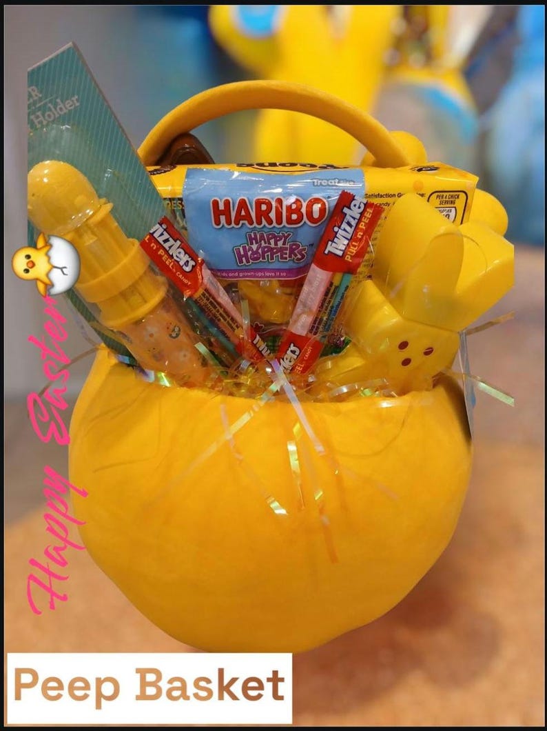 New**the Peep Basket. Perfect Easter Basket Gift! - Etsy