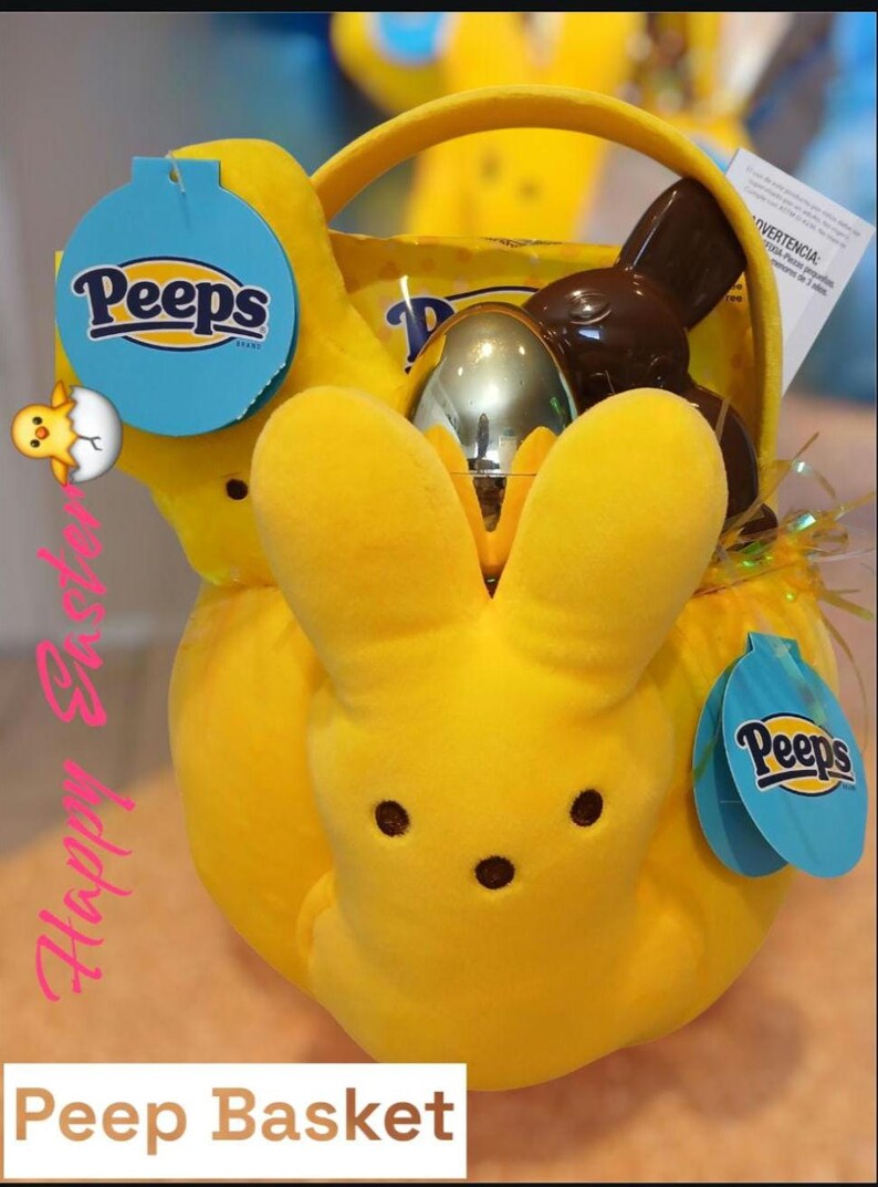 New**the Peep Basket. Perfect Easter Basket Gift! - Etsy