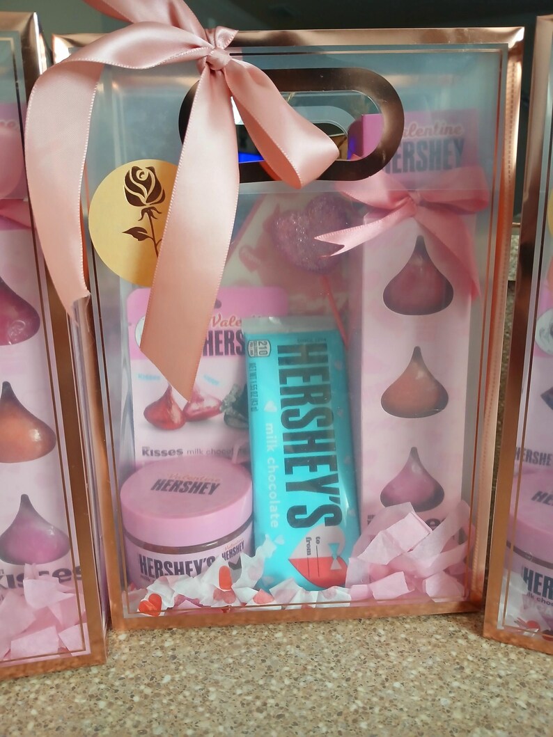 Did You See Her-shey Fine...rose Gold Hershey Love Care Gift Perfect for That Chocolate Lover ...