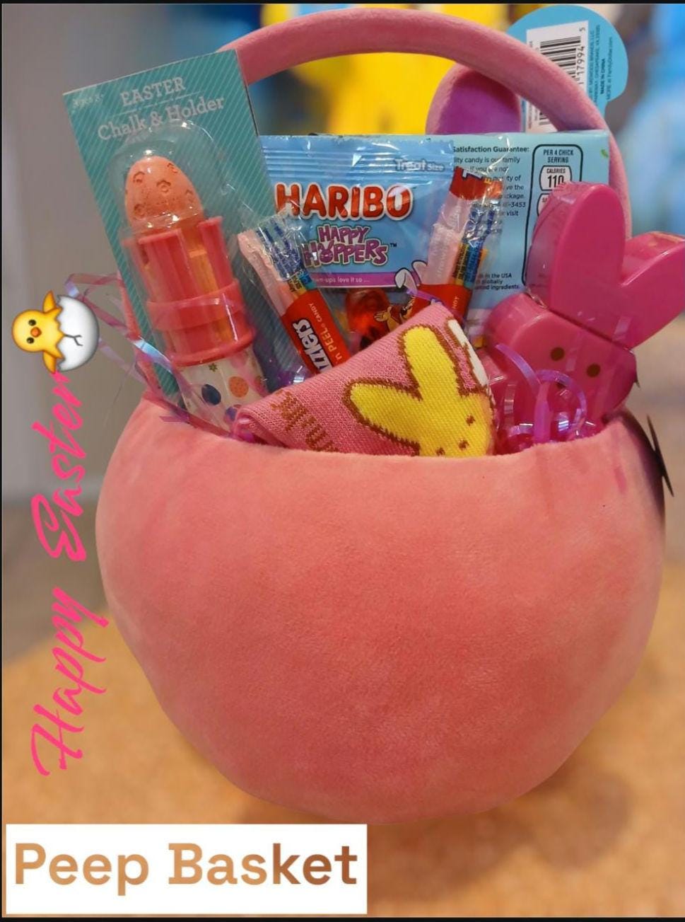 New**the Peep Basket. Perfect Easter Basket Gift! - Etsy
