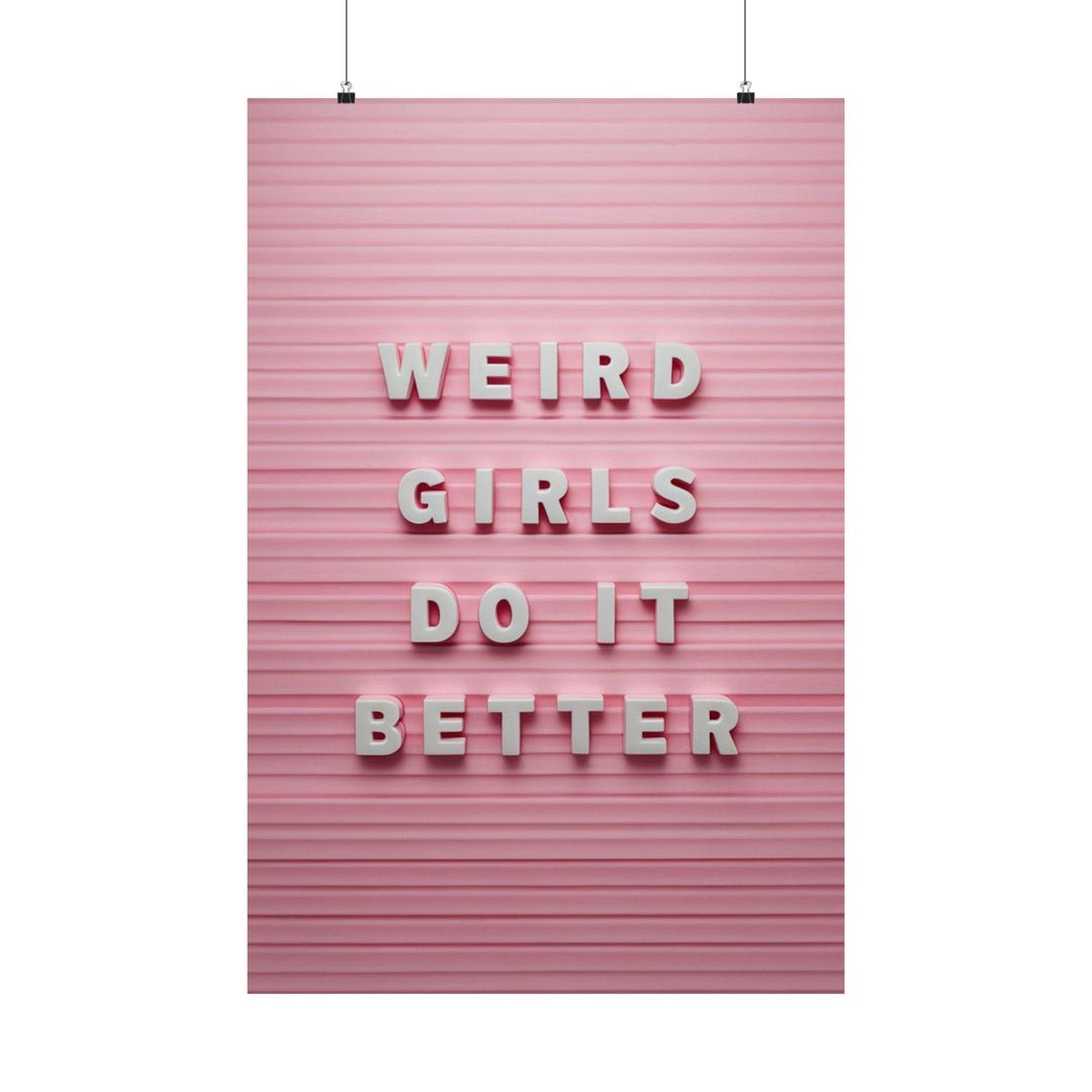 Vertical Poster, Funny Quote, Matte Wall Art, Home Decor Print, Unique ...