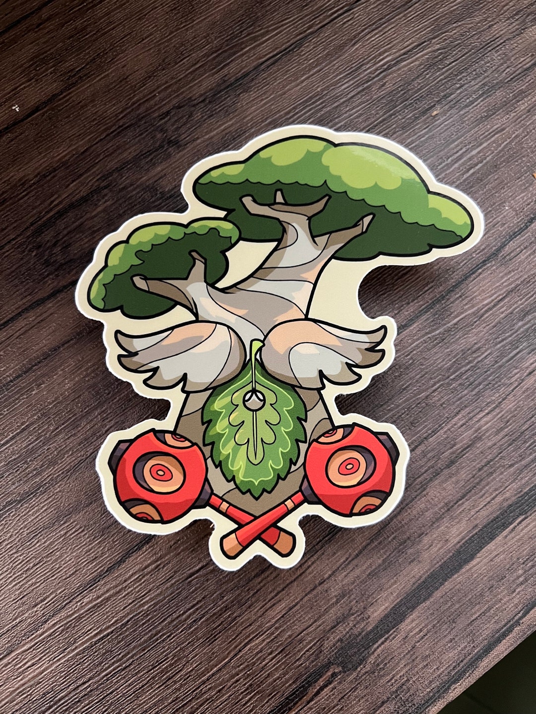 Hestu Vinyl Sticker - Zelda Sticker - Korok XL 4" Vinyl Sticker - Etsy