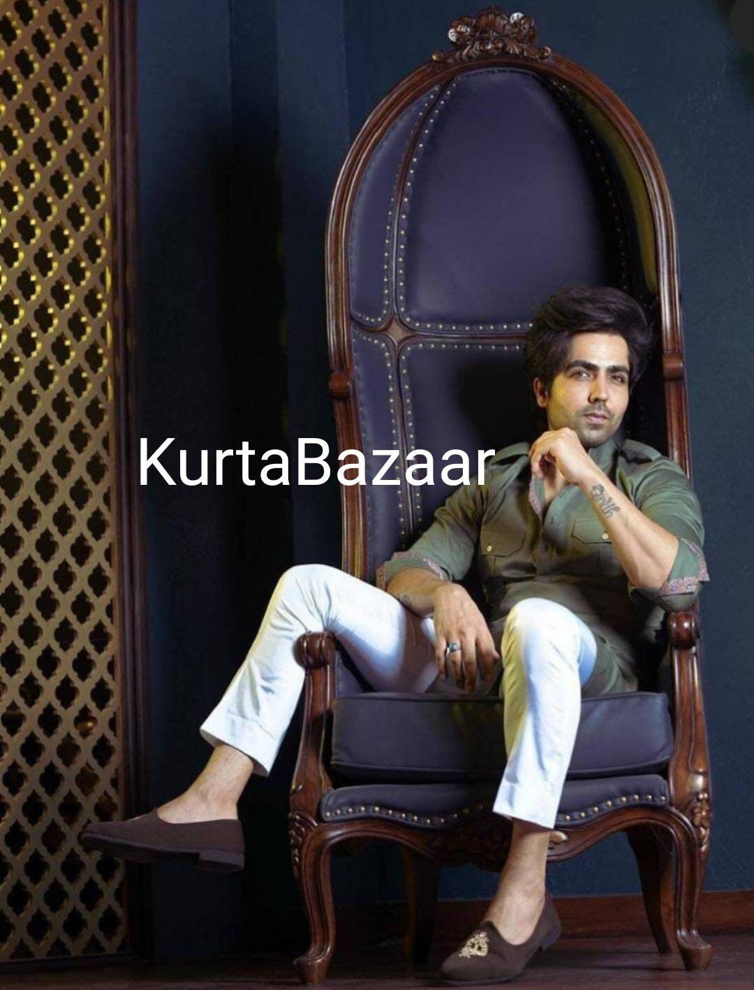 Men's Pathani Outfits panjabi Kurta With Pants Party Wear - Etsy