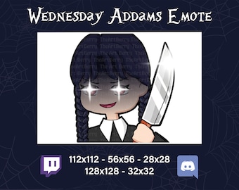 Addams Family Emote - Etsy