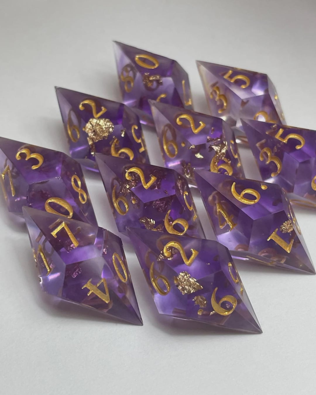 10d10 Handmade Galaxy Dice Set: Vampire the Masquerade Dice, World of ...