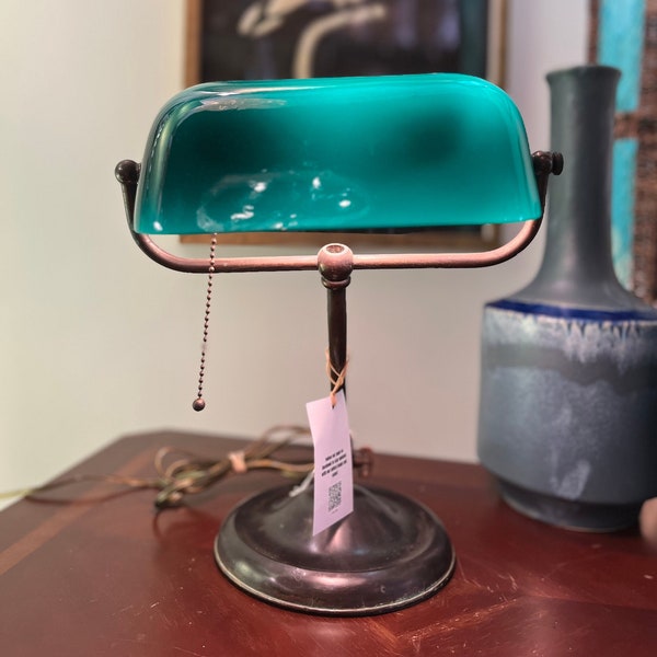 Bankers Lamp - Etsy