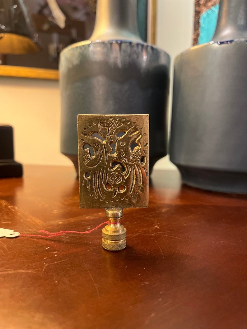 Authentic Brass Finials Table Lamp Finials - Etsy