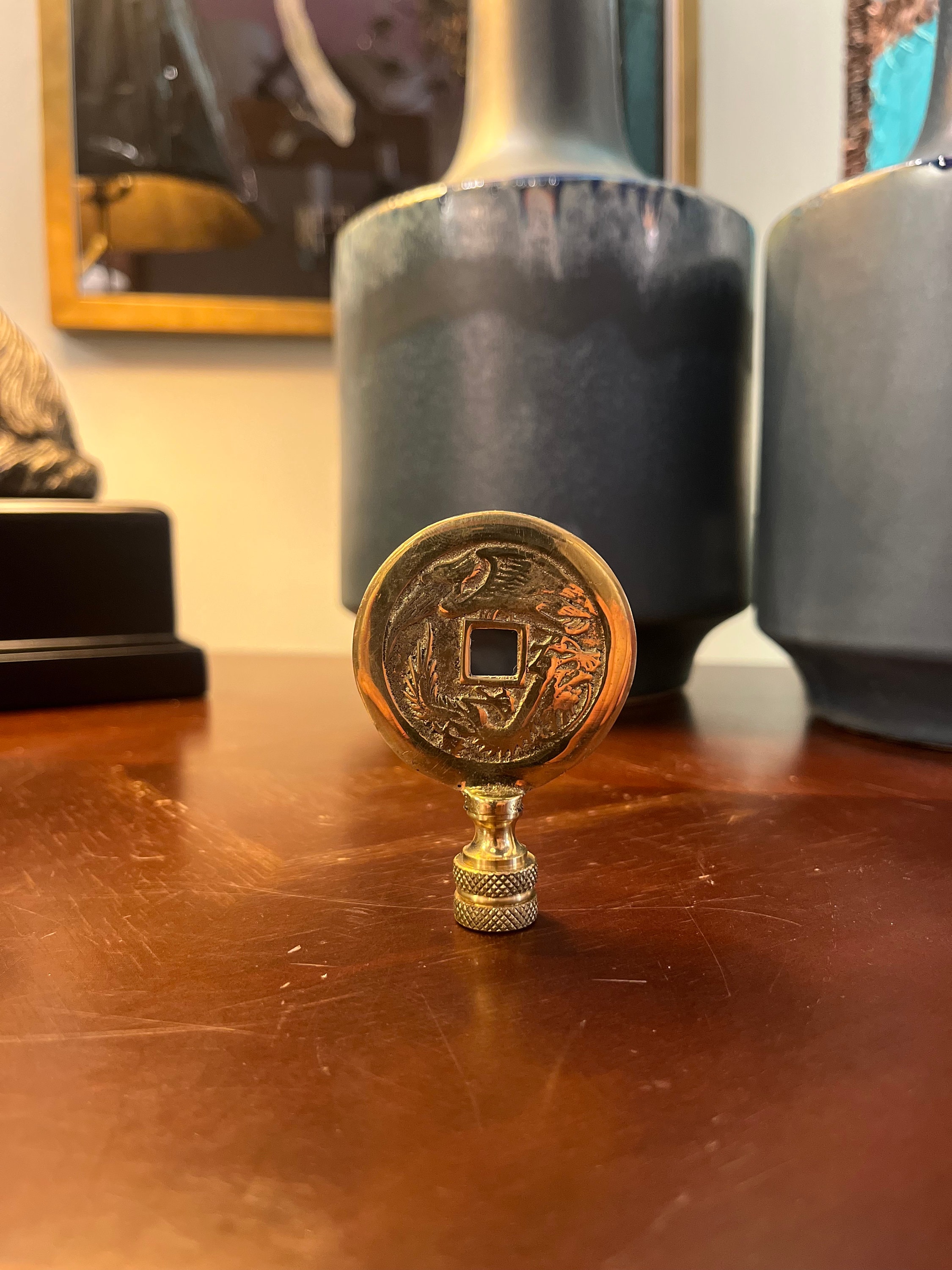 Authentic Brass Finials Table Lamp Finials - Etsy