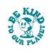 Be Kind to Our Planet SVG, Retro Svg, Printable Art, Svg Cut File ...