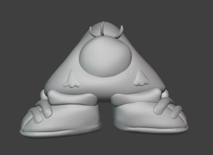 Baby Bill Cipher 3D Printer / STL File - Etsy