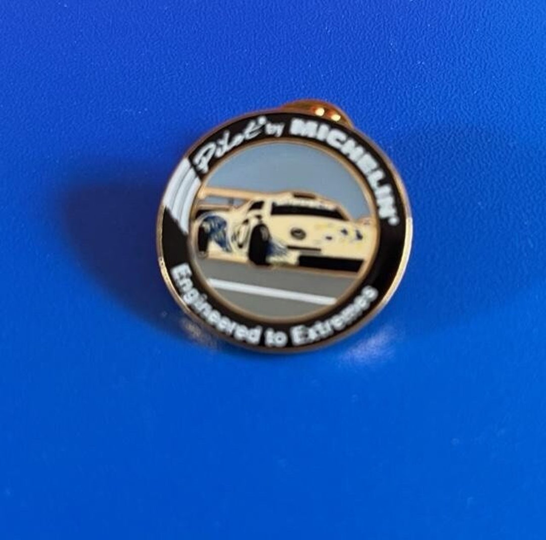 Vintage Michelin Pilot Lapel Pin - Etsy