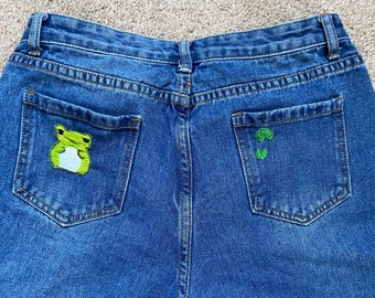 Frog Jeans - Etsy