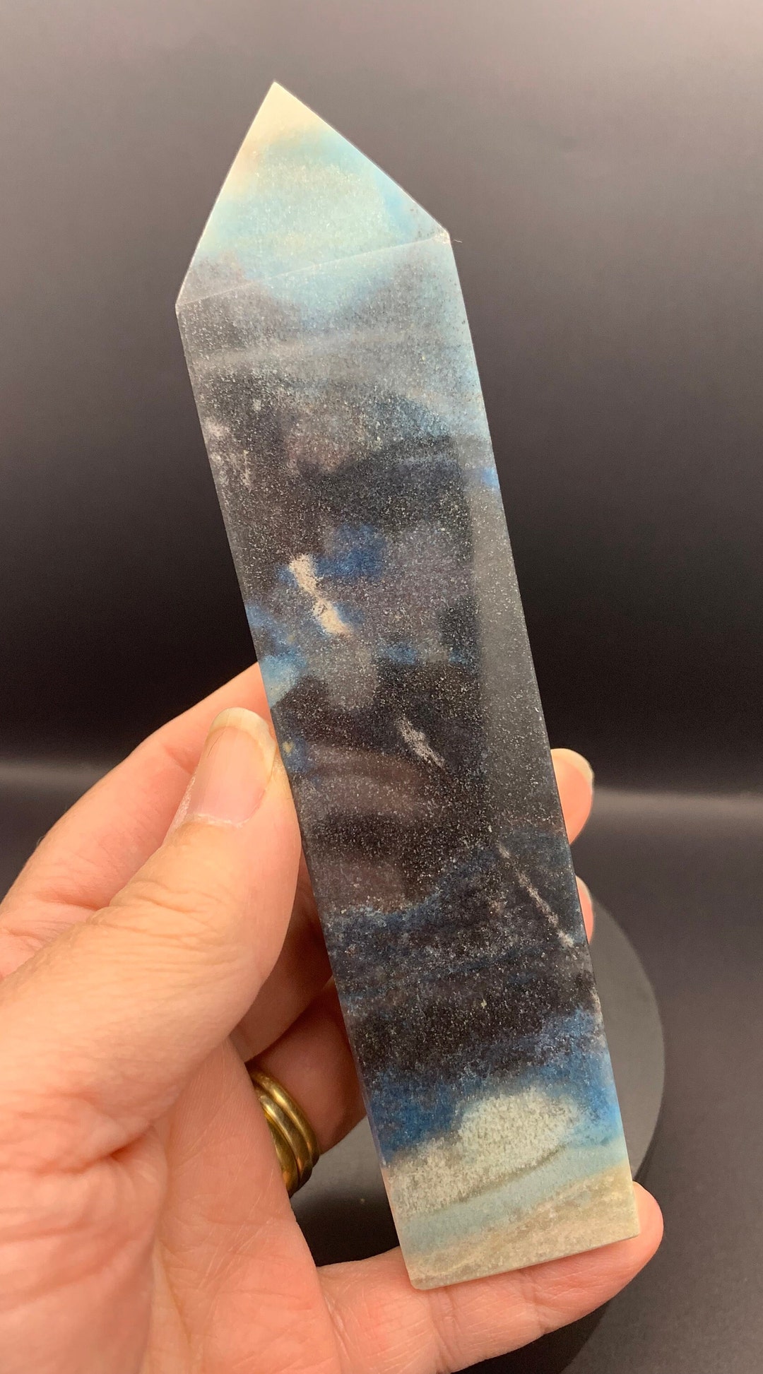 262g Trolleite Trollite Crystal Rectangular Based Tower Point 150mm ...