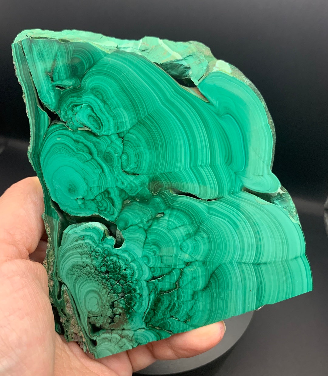 399g Beautiful Quality Chunky Malachite Polished Natural - Etsy
