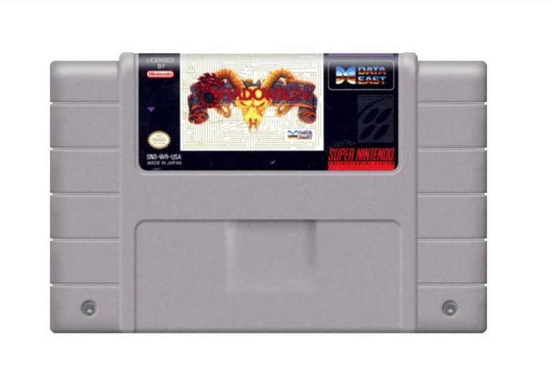 Shadowrun - for SNES Consoles - Working Cartridge - NTSC or PAL Region ...