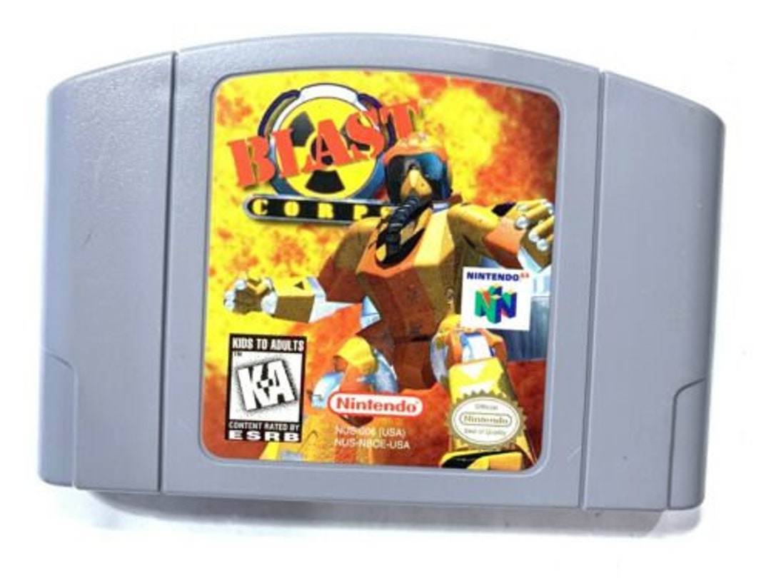 Blast Corps - 1996 Game - for N64 Consoles - Working Cartridge / Game ...