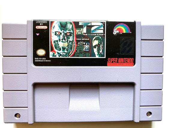 Terminator 2: the Arcade for SNES Console Working - Etsy