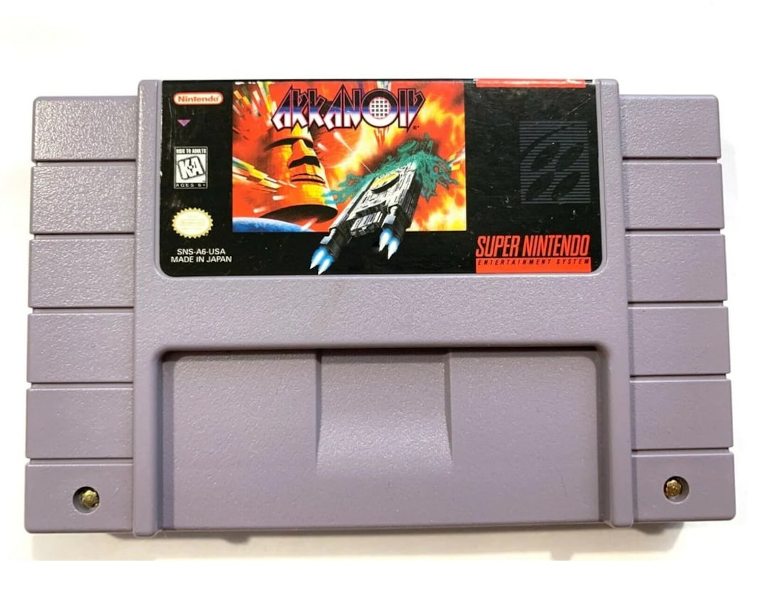 Arkanoid Doh It Again - for SNES Console - Working Cartridge - NTSC or ...