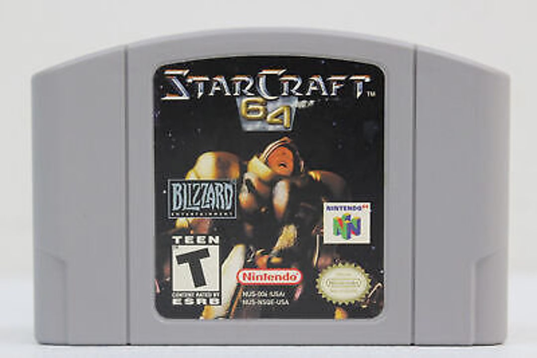 Starcraft 64 - 1996 Game - for N64 Consoles - Working Cartridge / Game ...