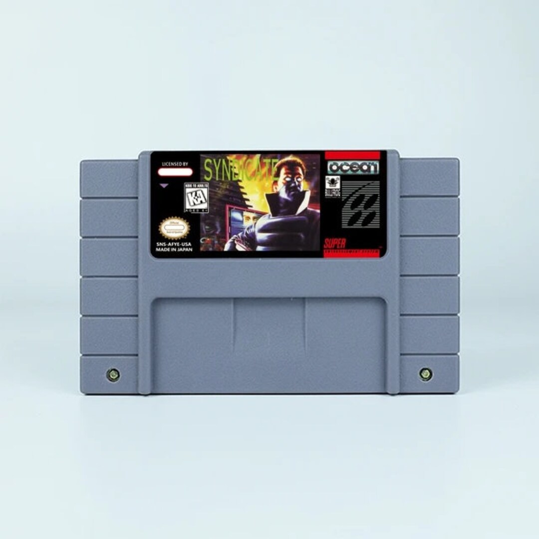 Syndicate for SNES Console Working Cartridge NTSC or PAL - Etsy