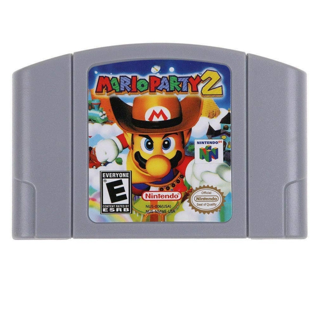 Mario Party 2 - for N64 Consoles - Working Cartridge / Game Pak - NTSC ...