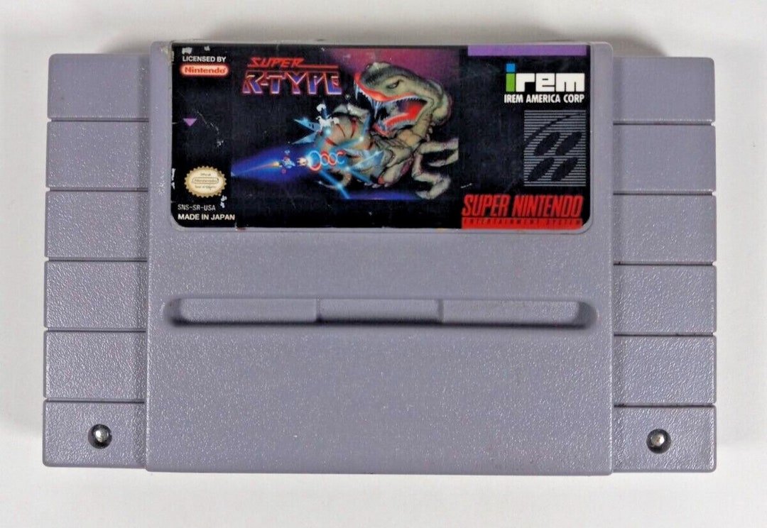 Super R-type - for SNES Console - Working Cartridge - NTSC or PAL ...