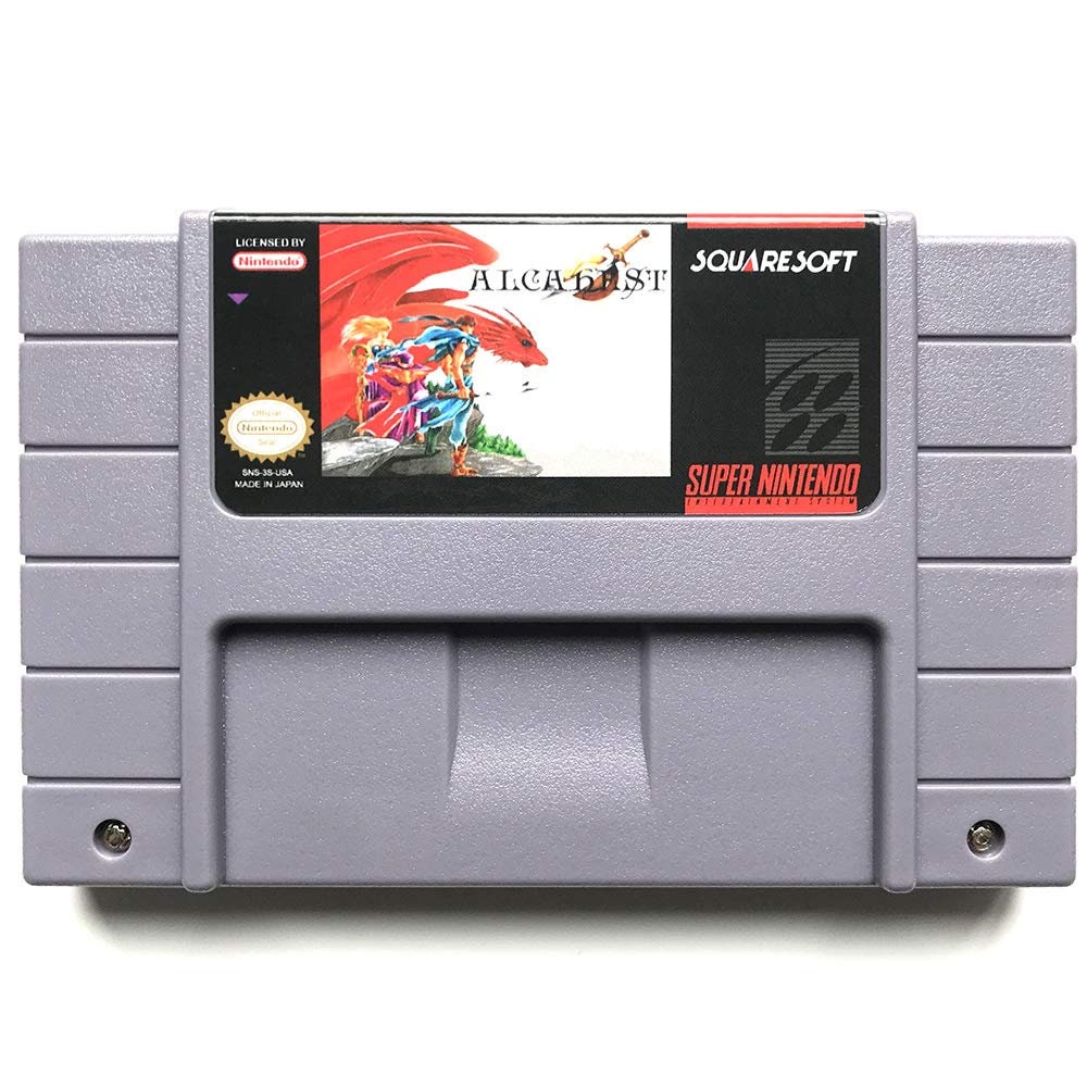 Alcahest pour console SNES cartouche de travail région NTSC ou PAL État ...