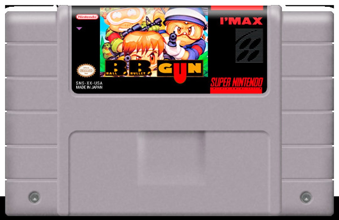 Ball Bullet Gun - for SNES Console - Working Cartridge - NTSC or PAL ...