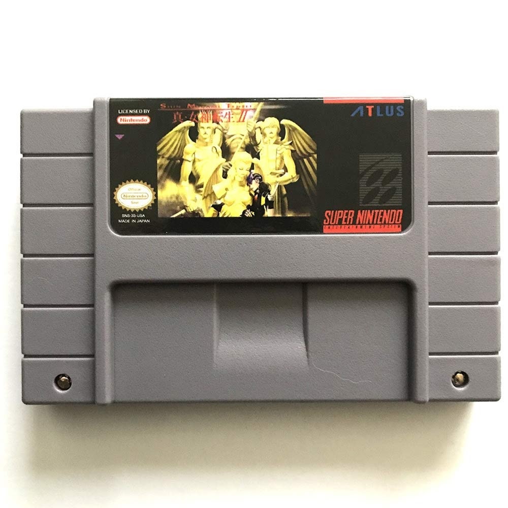 Shin Megami Tensei II for SNES Console Working Cartridge NTSC or Pal ...