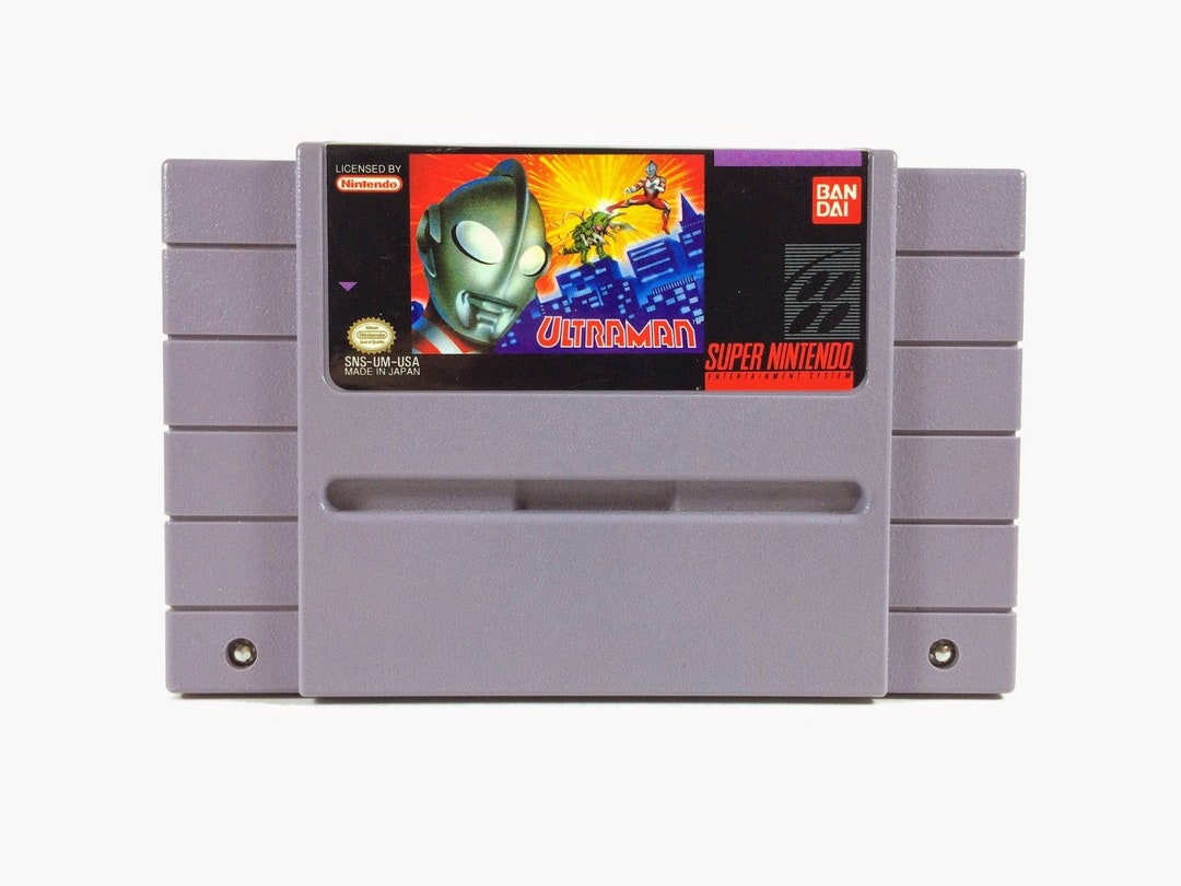 Ultraman: Towards the Future for SNES Console Working Cartridge NTSC or ...