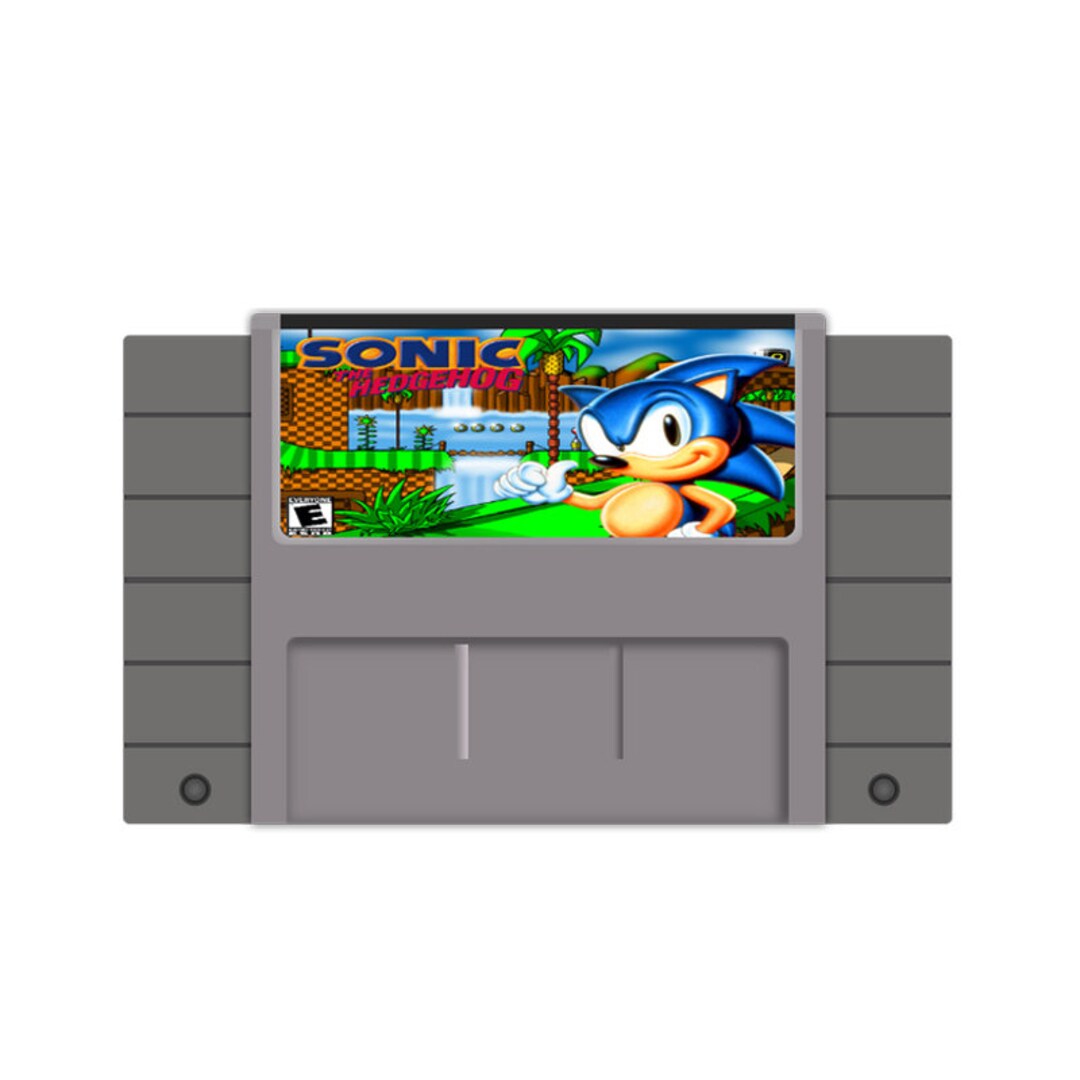Sonic the Hedgehog for SNES Console Working Cartridge - Etsy