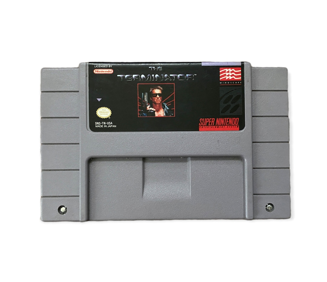 Terminator - for SNES Console - Working Cartridge - NTSC or PAL Region ...
