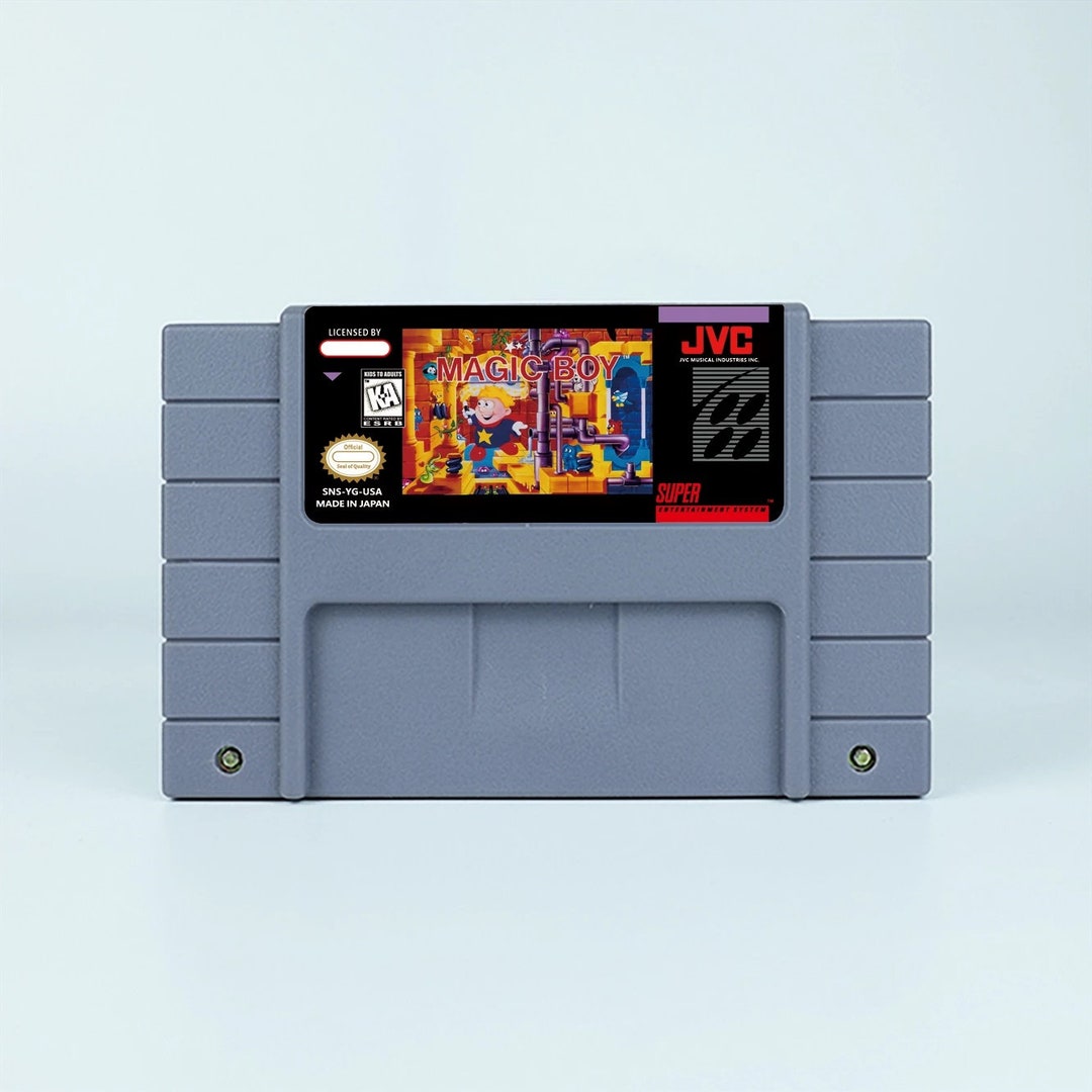 Magic Boy - for SNES Console- Working Cartridge - NTSC or PAL Region ...