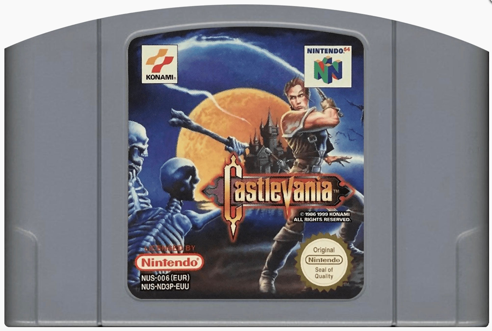 Castlevania 1996 Game for N64 Consoles Working Cartridge / Game Pak ...