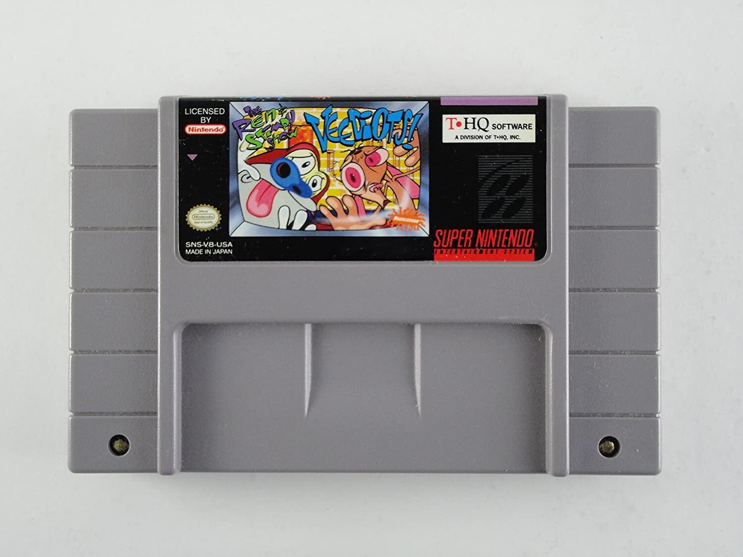 The Ren & Stimpy Show: the Veediots for SNES Console - Etsy