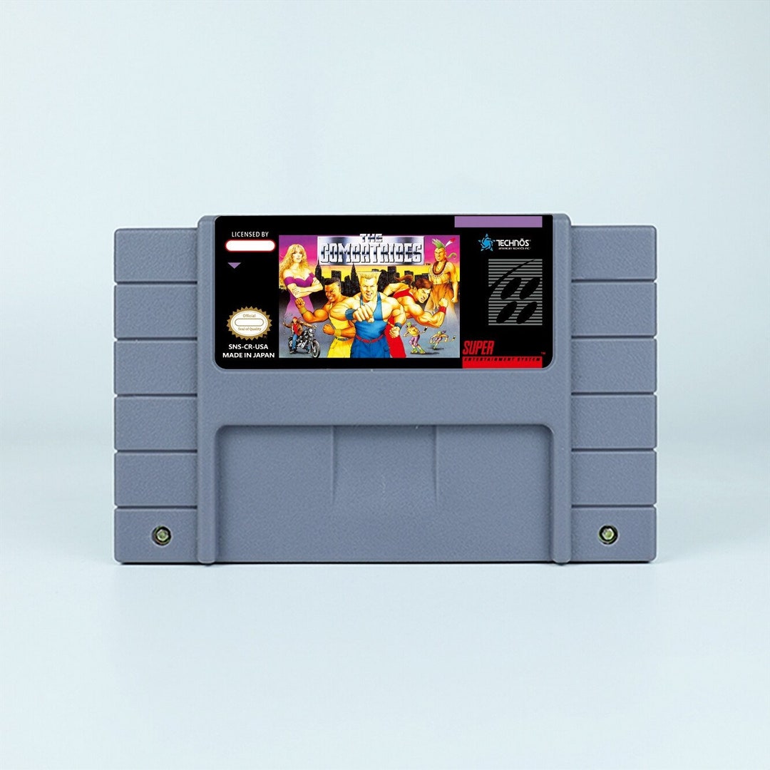 The Combatribes - for SNES Console - Working Cartridge - NTSC or PAL ...