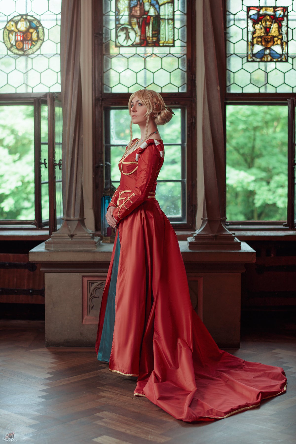 Francesca Witcher Sorceress Dress Lodge Findabair Elf Queen - Etsy